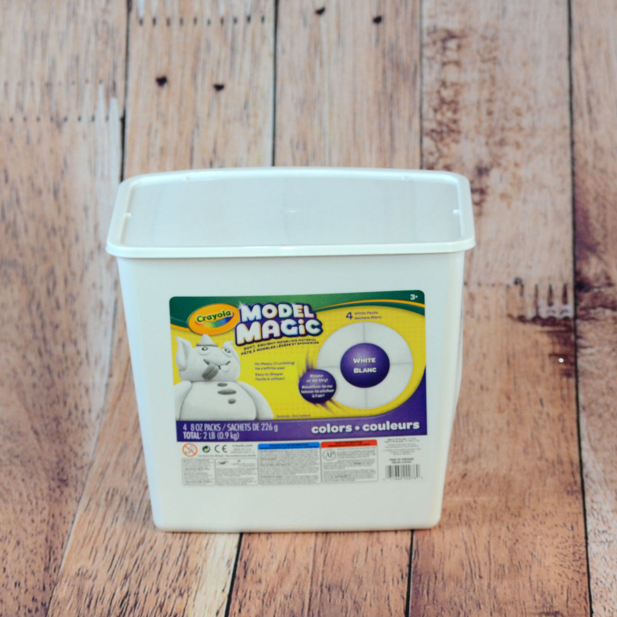 Pâte à modeler blanche - Model magic - 4 X 226 gr. – Amuzart